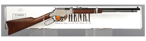 Henry Repeating Arms Model H004s Rmef Rifle With Box Rock Island Auction