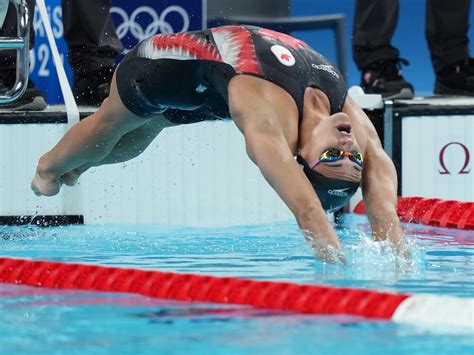 Backstroke Ace Kylie Masse Just Misses Olympic Podium Exeter Lakeshore Times Advance