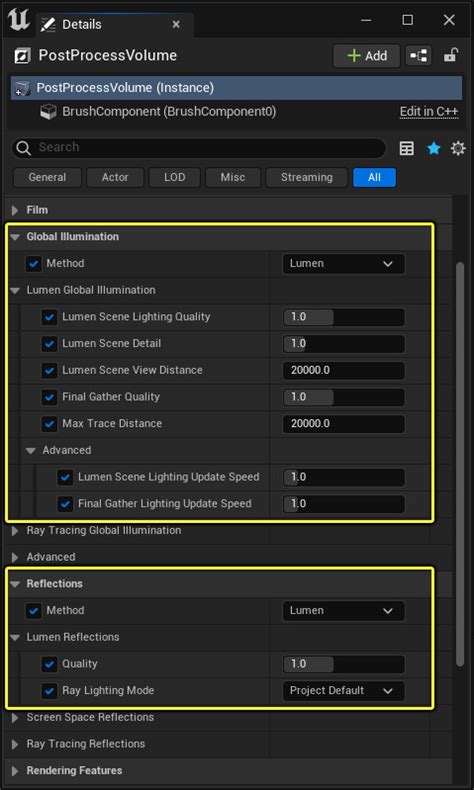 Hệ Thống Chiếu Sáng Và Phản Xạ Toàn Cầu Lumen Trong Unreal Engine 5