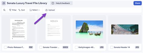 Upload And Manage Files In File Library Smartsheet Learning Center