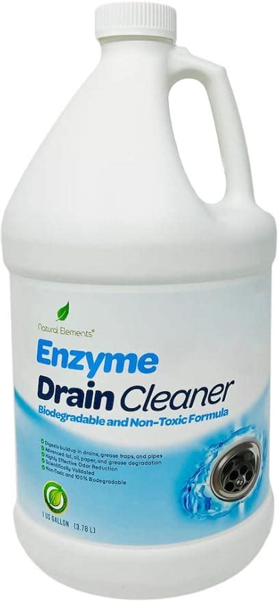 Natural Elements Enzyme Drain Cleaner Digest Grease Fats