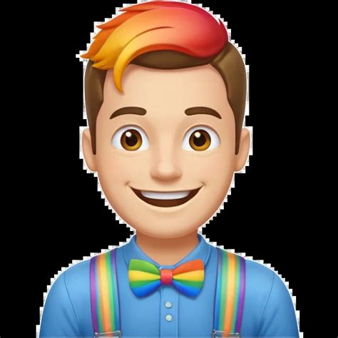 Guy Emoji Being Extra Gay Emoji Ai Emoji Generator
