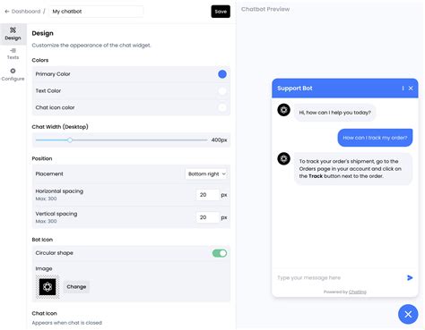 no code ai chatbot for your website chatling