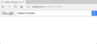 Google Search Not Working In Edge Solved Windows 10 Forums