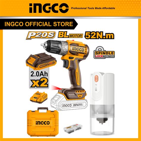 Ingco Combo Set สว่านไร้สาย 20v เครื่องบดกาแฟ Cosli240315 Shopee Thailand