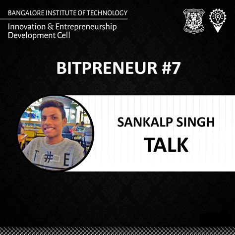 Sankalp Singh On Linkedin Thank You So Much Iedc Bit For Giving Me