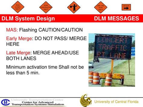Ppt Operational Evaluation Of Dynamic Lane Merging In Work Zones With Variable Speed Limits