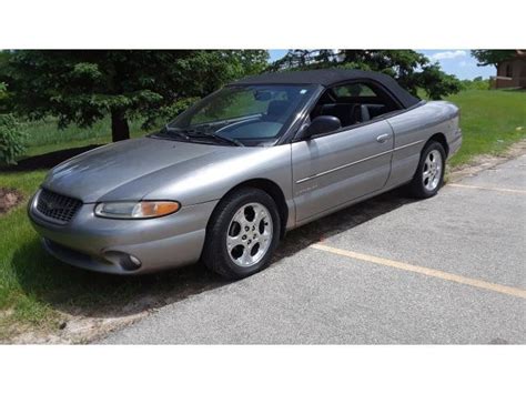 1999 Chrysler Sebring Convertible Jxi Limited County Buy Sell Trade