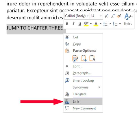 How To Hyperlink In Word Web Email Files Sections Software Accountant