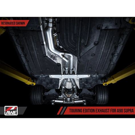 3020 32058 Awe Non Resonated Touring Exhaust Toyota Gr Supra A90
