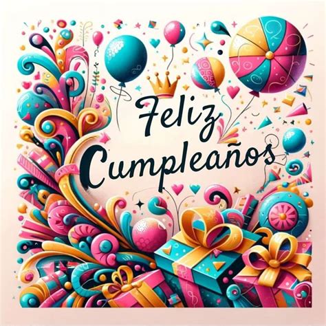 Tarjeta De Cumpleaños Con Mensaje Felizcumpleaños Feliz Cumpleaños