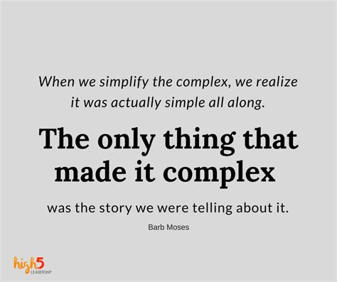 3 Reasons To Simplify The Complex High5 Leadership