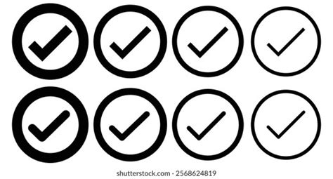 Vector Cross Symbols And Check Marks Pixcrafter