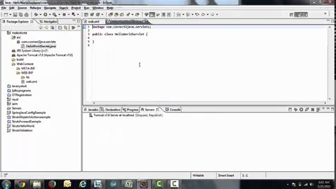 Dynamic Web Project Creation In Eclipse Youtube