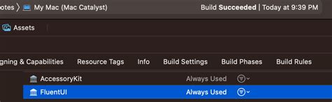 Fix No Such Module Fluentuiios On Maccatalyst By Xnth97 · Pull