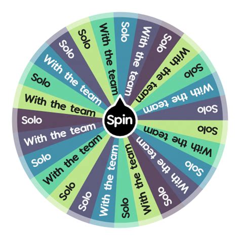 Solo Or With Team SCL Fall Guys Spin The Wheel App