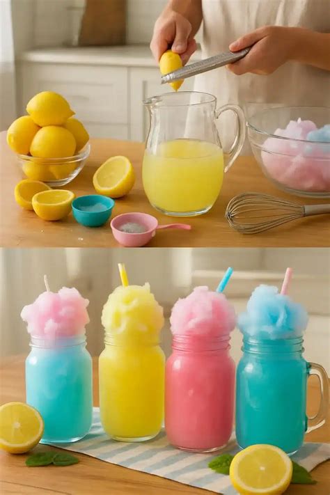 Cotton Candy Lemonade A Whimsical Twist On A Summer Classic