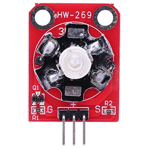 módulo led rgb de alta potencia para placa de módulo led arduino 3w con