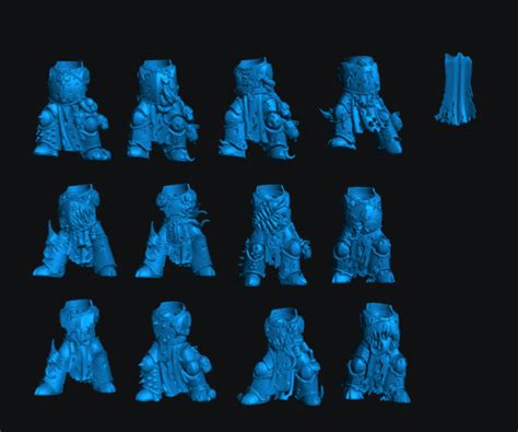 3d File Dg Plague Marines 🛰 ・3d Print Model To Download・cults