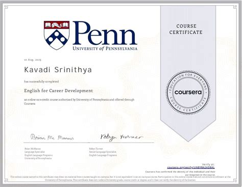 Kavadi Srinithya On Linkedin Coursera Courseracertification