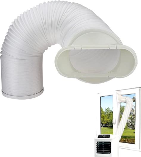 Firulab Portable Air Conditioner Exhaust Hose With Window Adapter 59