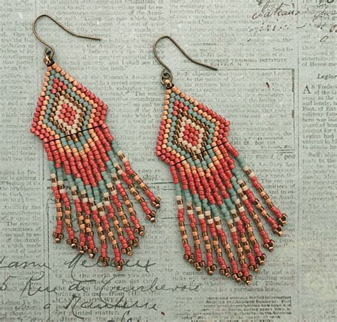 Lindas Crafty Inspirations Native American Fringe Earrings 78