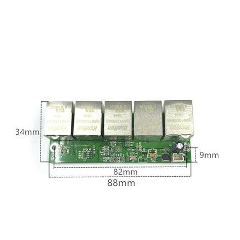Module De Commutation Ethernet Industriel 3 5port 10 100m Non Géré