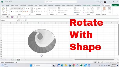 How To Have An Image Rotate Or Not Rotate With Shape Its Inside Of In Microsoft Excel Excel
