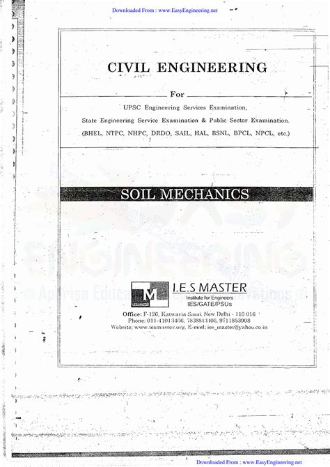 Solution Geotechnical Engineering L Ies Master Book Studypool Solution Geotechnical Engineering L Ies Master Book Studypool