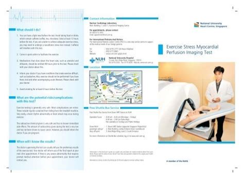 Exercise Stress Myocardial Perfusion Imaging Test Nuhcs