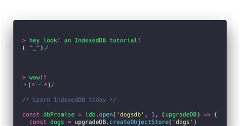 A Quick But Complete Guide To Indexeddb And Storing Data In Browsers