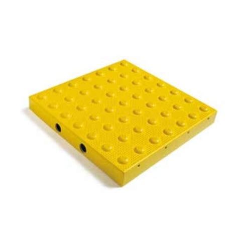 Unitis Armor Tile Truncated Dome 3 X 5 Cast In Place Yellow
