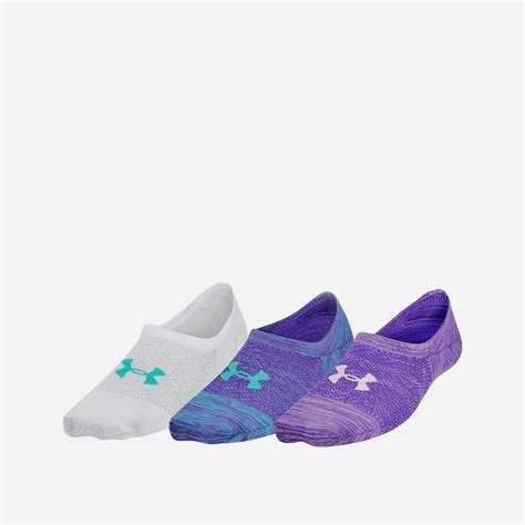 Vớ Thể Thao Nữ Under Armour Breathe Lite Ultra Low Liner 3 Đôi