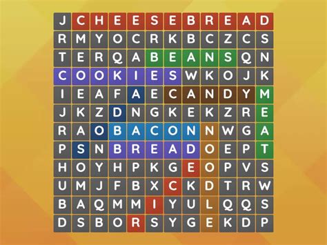 Caça Palavras Em English Wordsearch