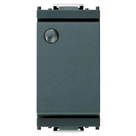 Deviatore Vimar Idea Unipolare 16a Luminoso 1p Grigio 16025