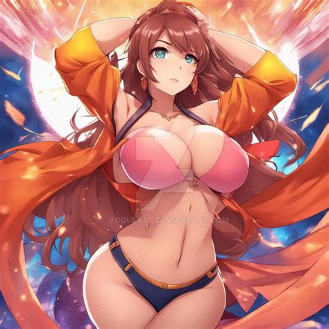 Curvy Anime By Vogueart On Deviantart