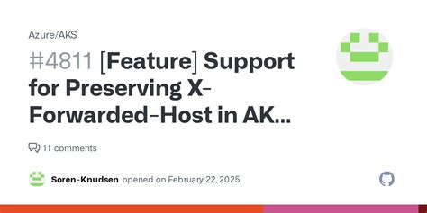 Feature Support For Preserving X Forwarded Host In Aks Application Routing Add On · Issue