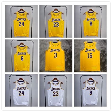 Hot Pressed Los Angeles Lakers Basketball Jersey With Logo Vest City