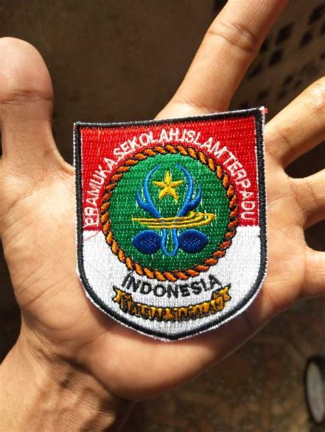 Promo Badge Sako Sit Sekolah Islam Terpadu Bordir Satuan Komunitas Pramuka Diskon 23 Di Seller