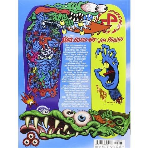 Santa Cruz Skate Art Of Jim Phillips Book