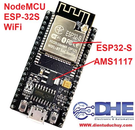 Nodemcu Esp 32s Wifi Linh KiỆn ĐiỆn TỬ ĐỨc Huy 29a BÙi XuÂn PhÁi