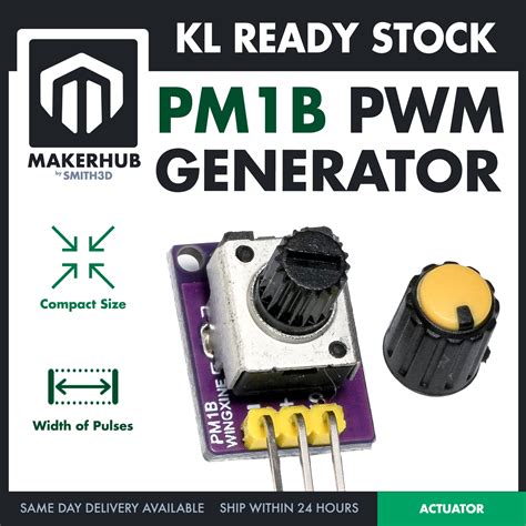 PM1B PWM Generator Module Signal Generator Pulse Width Modulation Frequency Adjustable Control