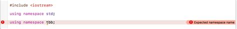 C What Are Xcode 8 Environment Variables To Run Intel Threading Building Blocks Stack Overflow