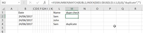 Excel Data Checking To Flag Up Duplicates Stack Overflow