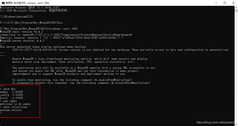 windows平台下安装mongodb（集群） 安装windows mogodb集群 csdn博客