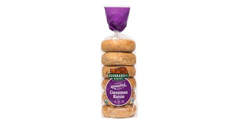 Alvarado Street Bakery Sprout Wheat Bagels Cinnamon Raisin Frozen