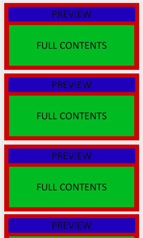 Android Special Slide Down In A Listview Stack Overflow