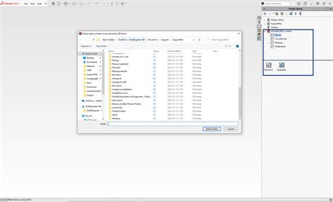 Få tillgång till extra symbolbibliotek i SOLIDWORKS SolidEngineer