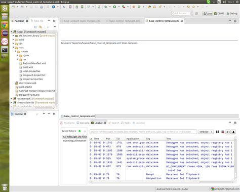 Eclipse The Project Target Is Not Set Right Click Project Choose
