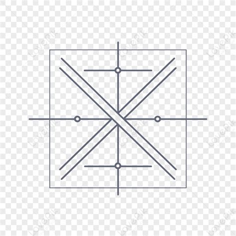 Line Icon In Black And White With Lines Dividing The Space Vector Front Black Divider Png